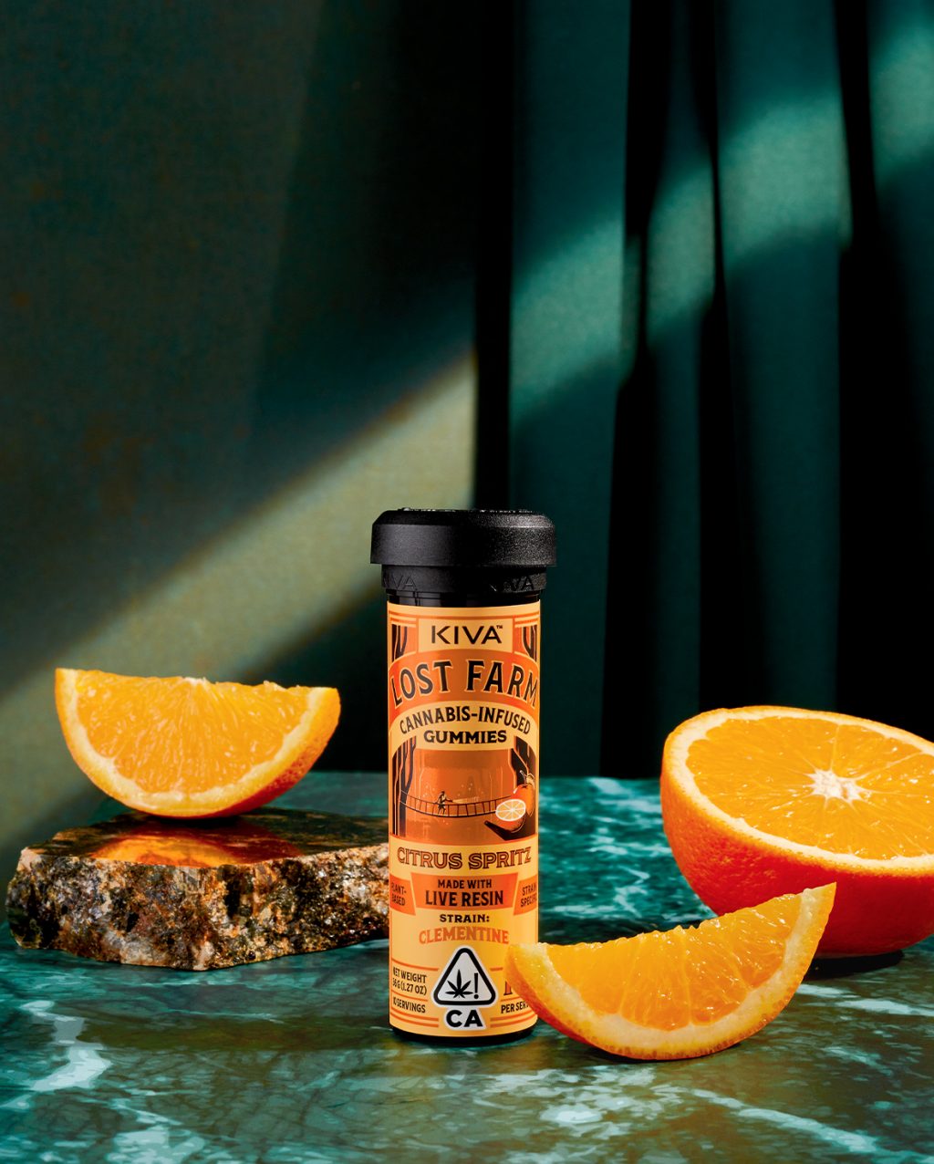 Lost Farm Citrus Spritz x Clementine Gummies | Kiva Confections