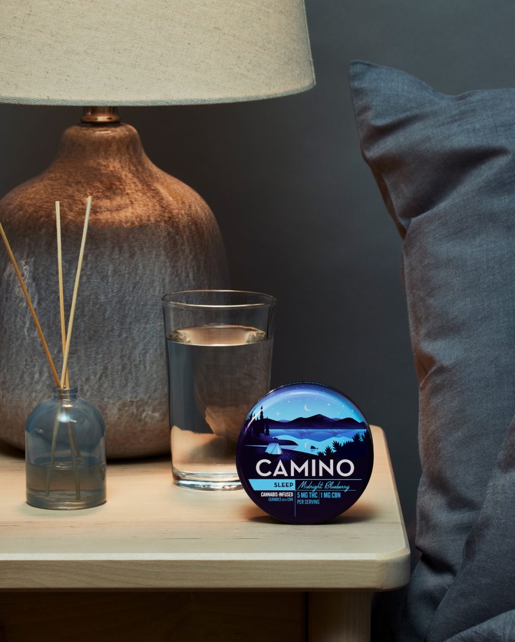 Camino THC/CBN 'Sleep' Midnight Blueberry Gummies | Kiva Confections