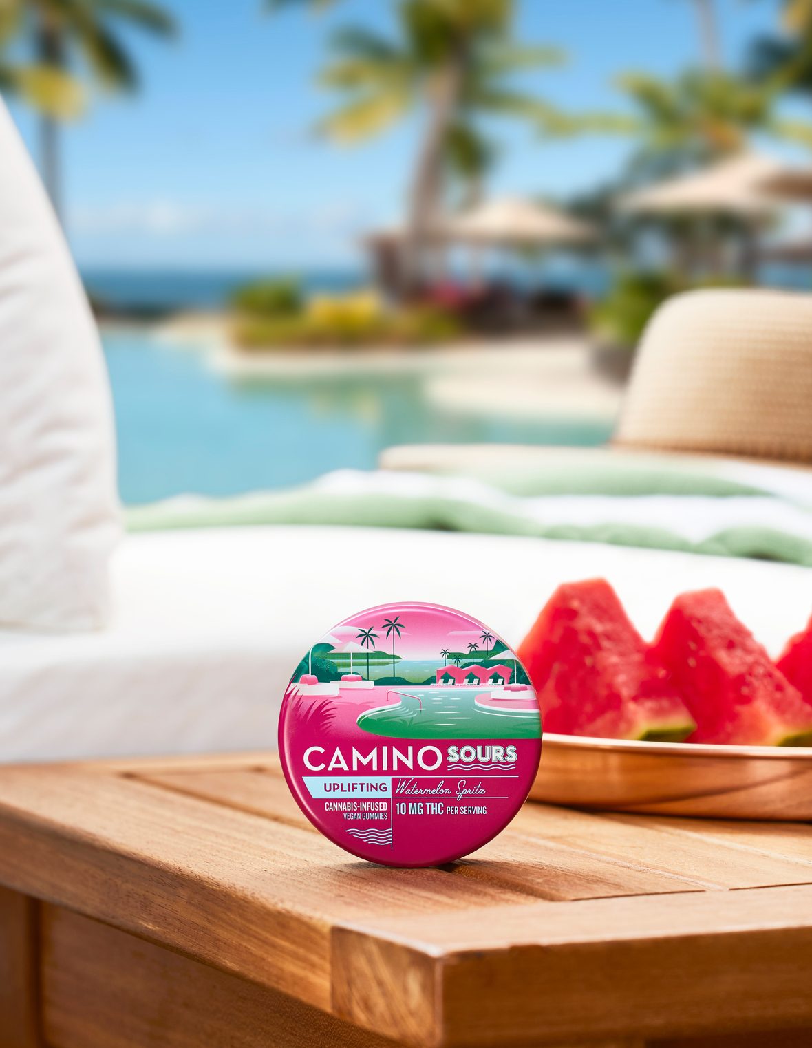 Camino Sours 10mg 'Uplifting' Watermelon Spritz Gummies Cannabis ...