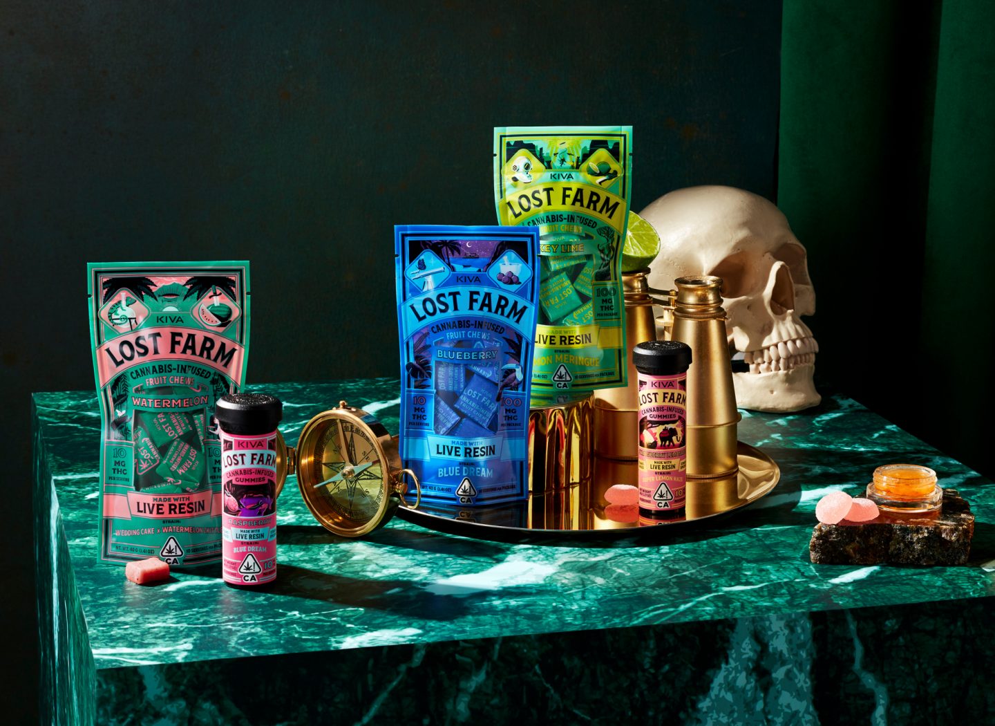 Petra Moroccan Mint Cannabis Edible | Kiva Confections