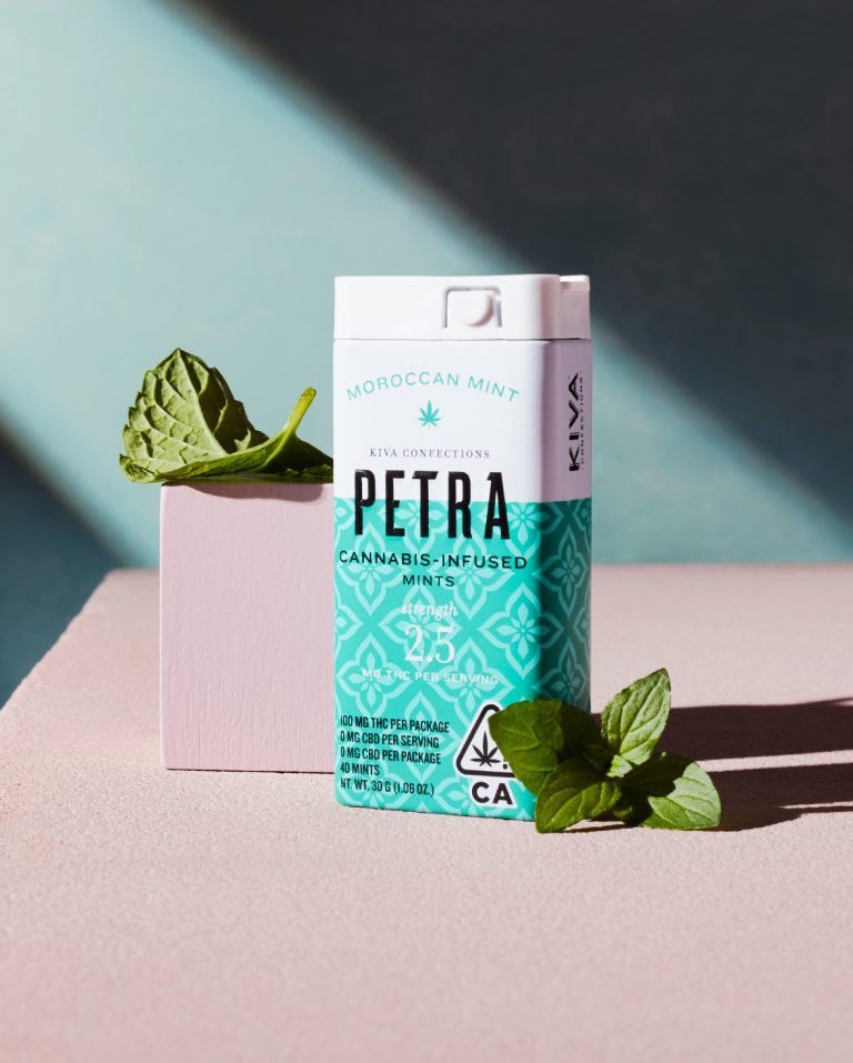 Petra Moroccan Mint Cannabis Edible | Kiva Confections